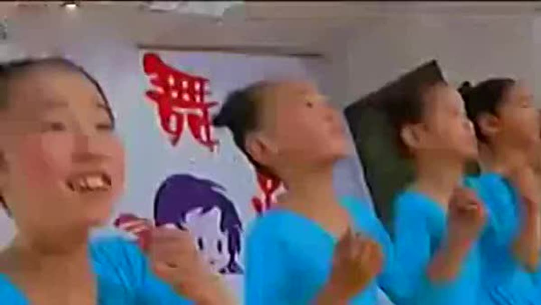 幸福拍手歌 儿童舞蹈教学示范 舞蹈