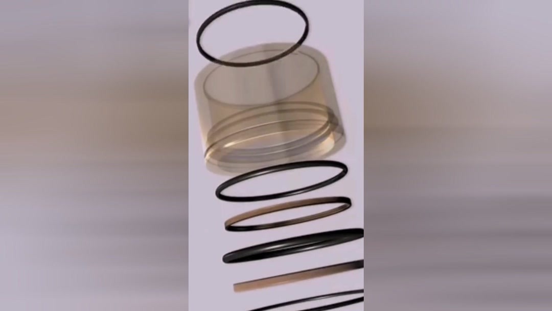 液压油缸动画演示