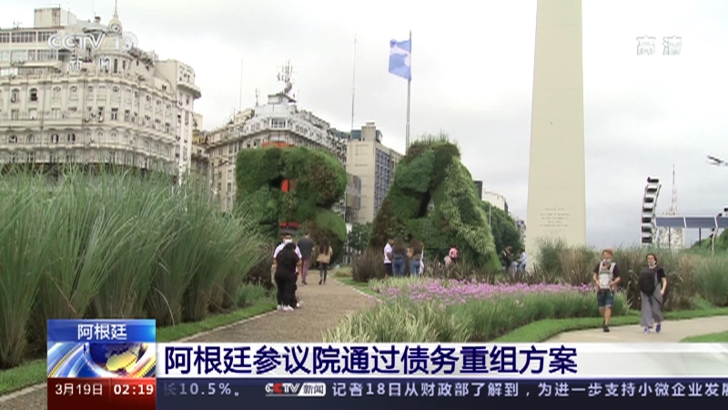 [新闻直播间]阿根廷 阿根廷参议院通过债务重组方案
