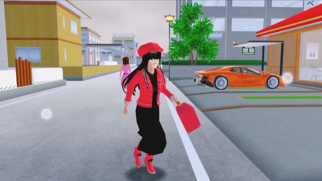 樱花校园模拟器:晨熙早上起来去干嘛呢,穿的很漂亮呀