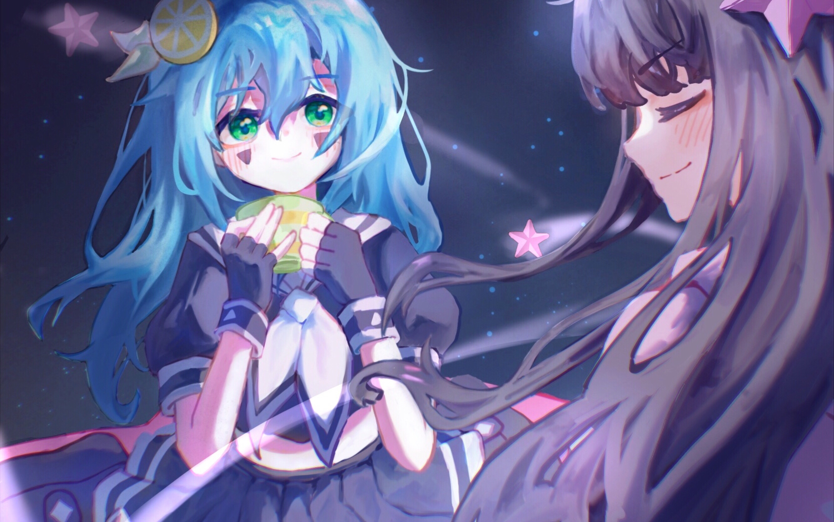 【绘画过程/凹凸世界】茶会
