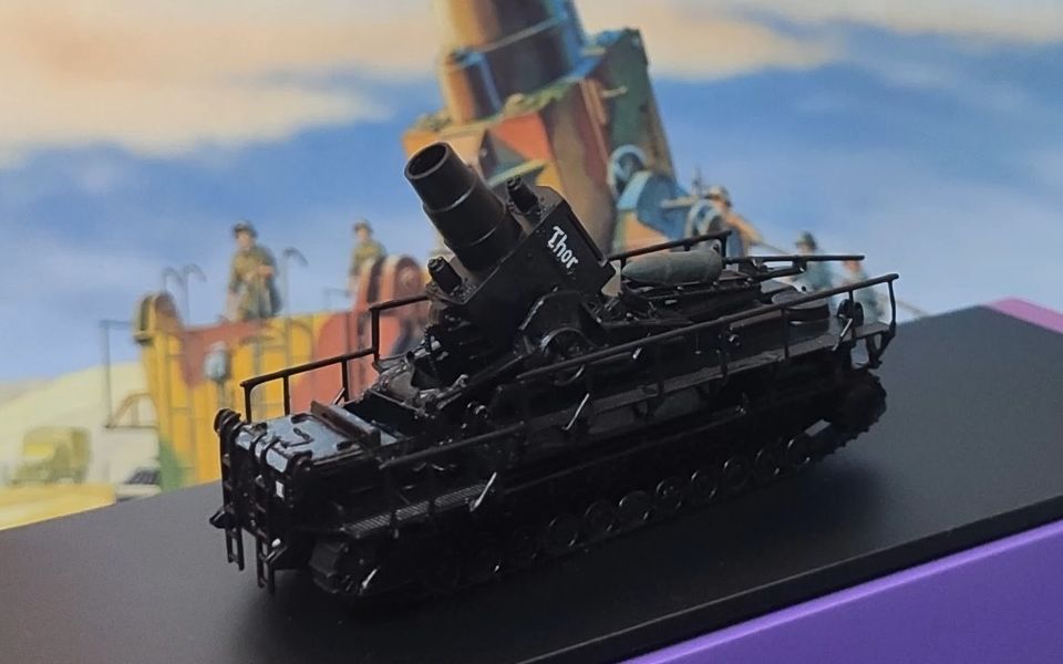 “建筑物开罐器”—小号手 德国卡尔KARL(60cm)自行迫击炮/臼炮