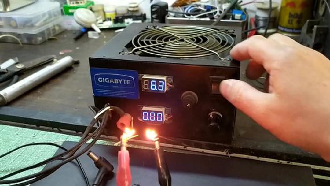 闲置的台式机电源别扔了,改可调电源效果棒棒哒!