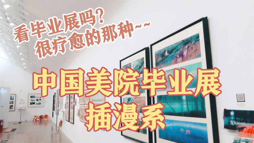 看毕业展吗?很疗愈的那种!| 中国美院毕业展-插漫系 | 华年物明