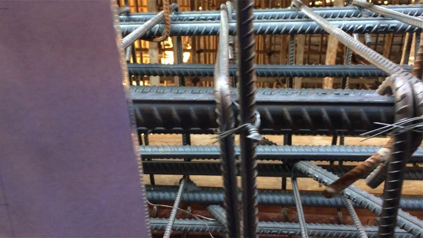 房建工程零基础识图实战视频第45节人防门门框上部钢筋构造复杂