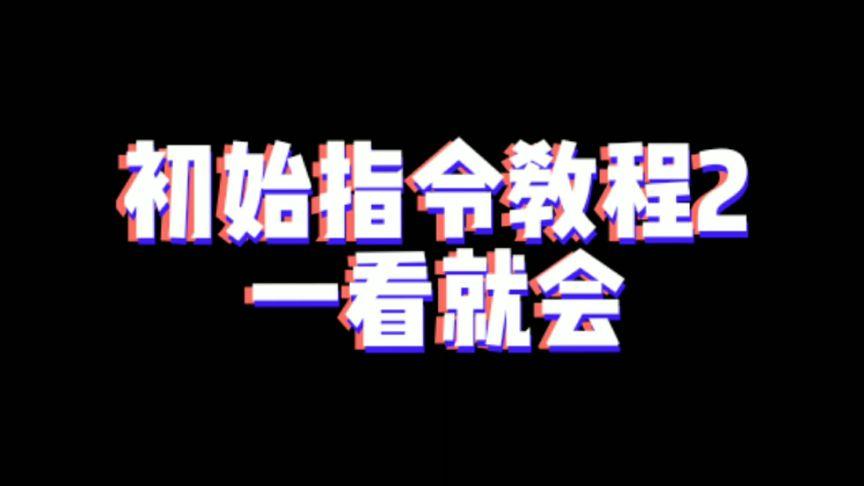 我的世界:基础指令教程2,学会了可以装X