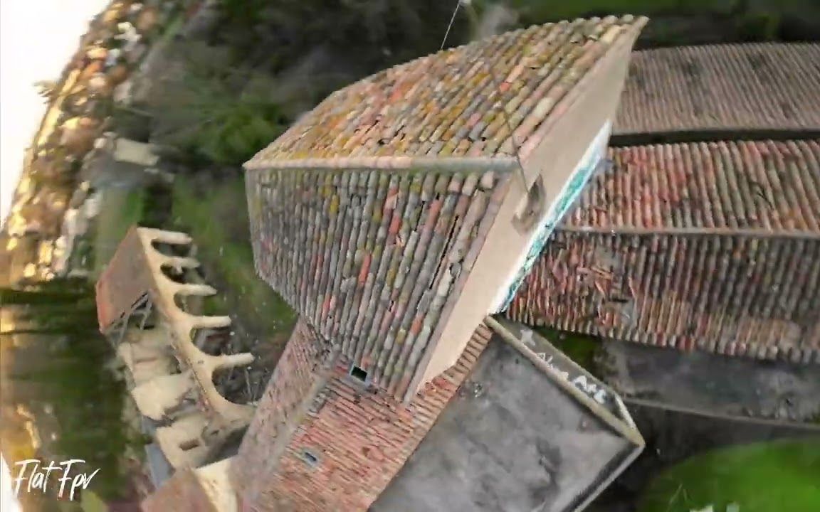 FLAT FPV# 在Beez废楼摇滚Sbang //法国穿越机花飞约飞