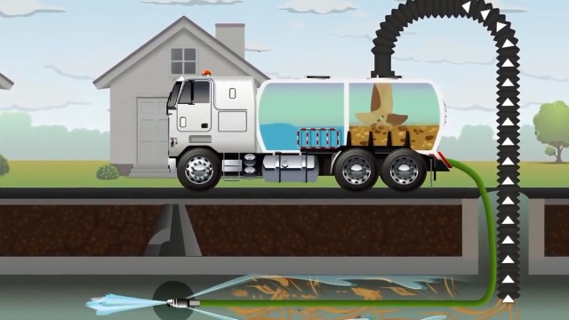 下水管道是如何疏通的?这个动画解开了我多年的困惑