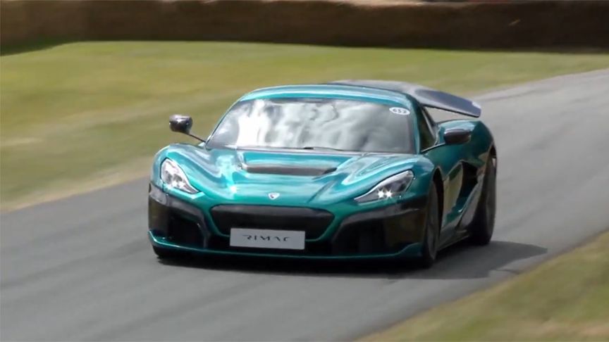 全球最快的量产电动跑车,时速可达412公里,比直升机还快