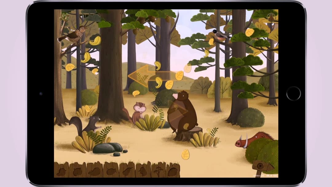 C00036《红森林之歌》基于ipad的交互式儿童科普应用读物