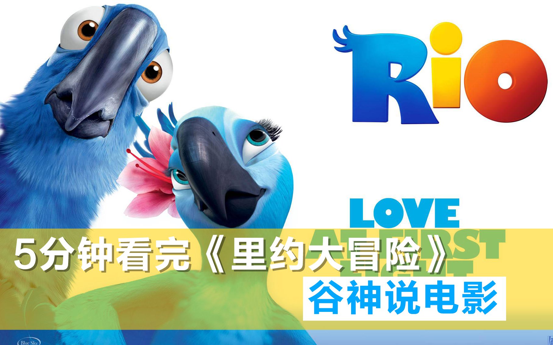 5分钟看完动画电影《里约大冒险》