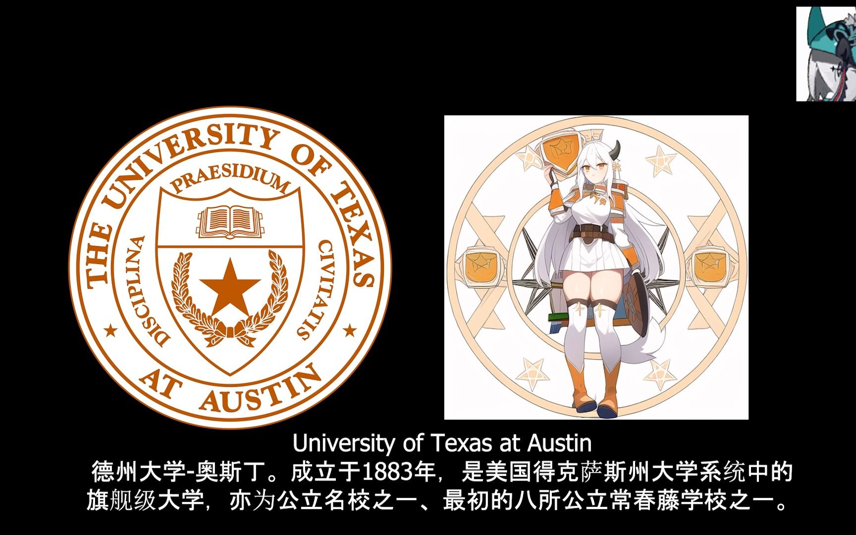 【AI绘图】德州大学校徽娘化 -Part 1