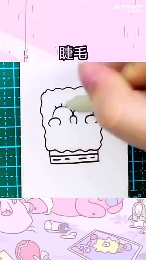 一些超可爱的简笔画,简单易学快快get[憧憬][憧憬]