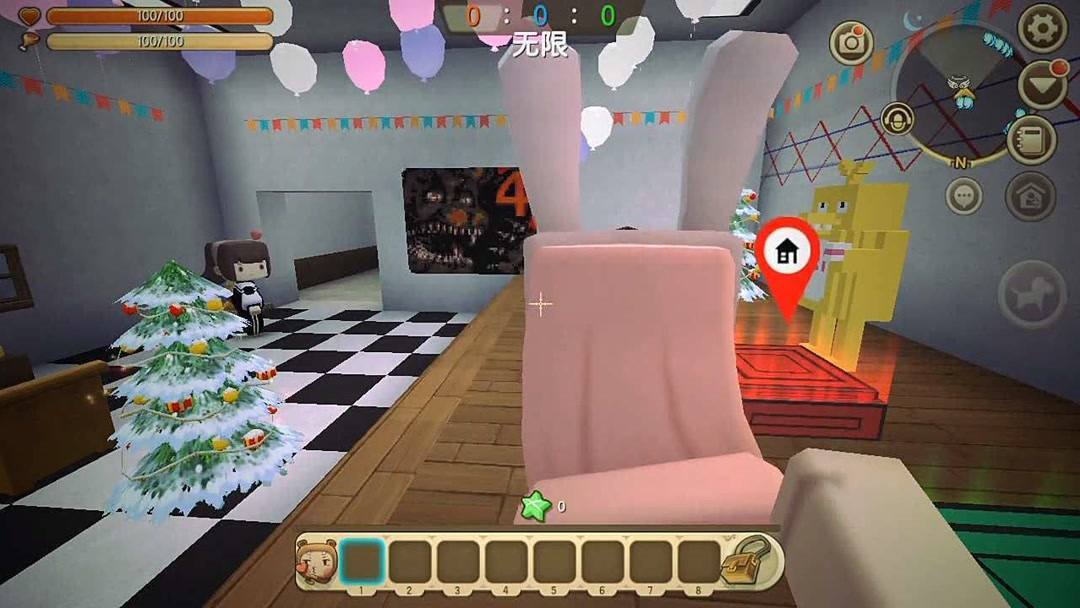 木鱼与小铃铛:联机模式,恐怖解密地图,逃出恐怖披萨店!