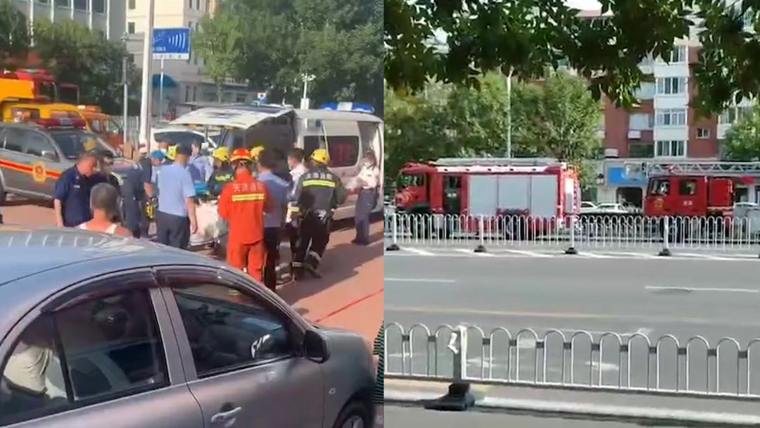 天津一小区发生爆炸致人员伤亡,疑因夫妻吵架故意点燃天然气
