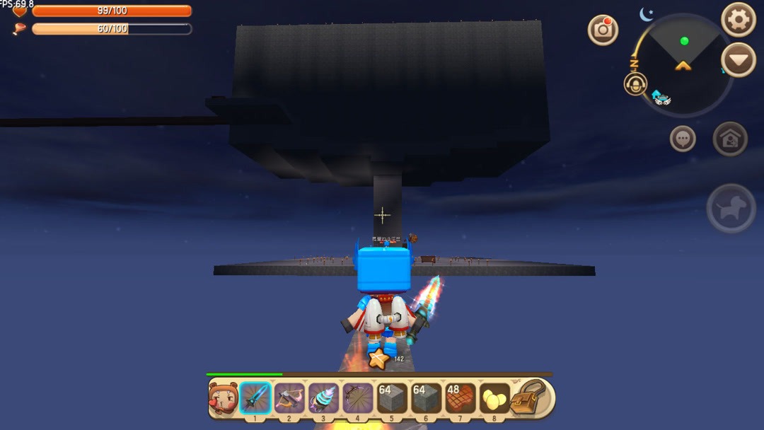 4.8迷你世界刷怪塔封顶建造细节,迷你世界建造系列视频解说