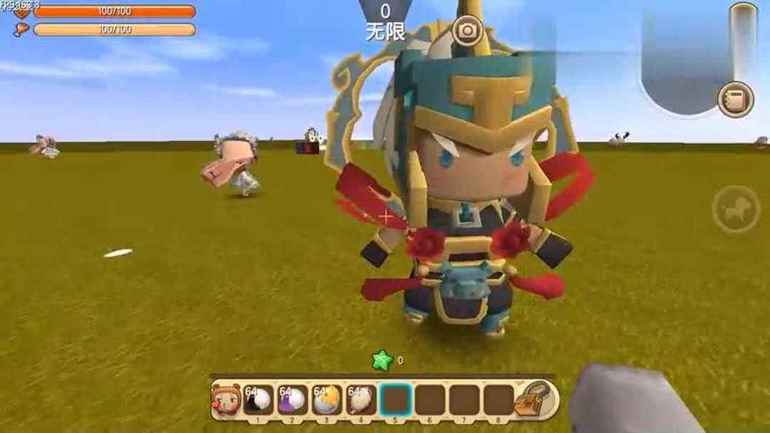 迷你世界:抢先体验最新的猪年皮肤,比二郎神还要帅