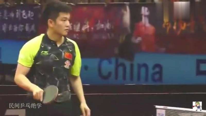 张继科晋级无望和樊振东玩花式秀球