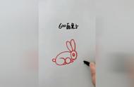 数字画出来的简笔画,生动逼真,超级简单