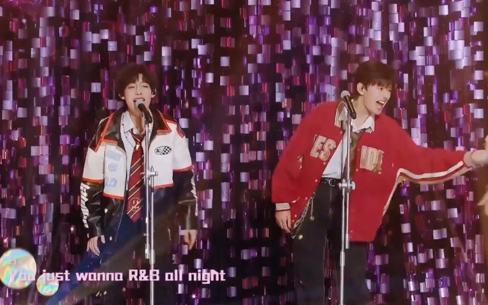 tf家族三代2022年新年音乐会极禹合唱R&B all night【极禹】嗑S我...