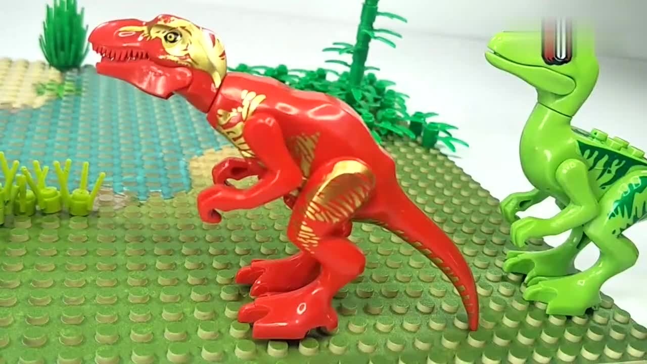 ...b>积木定格动画短片:恐龙世界之恐龙