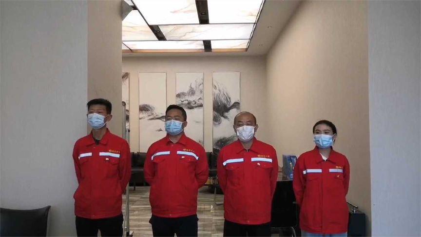 坚守岗位 落实制度 西蓝集团丈八项目2022.8.12日晨会