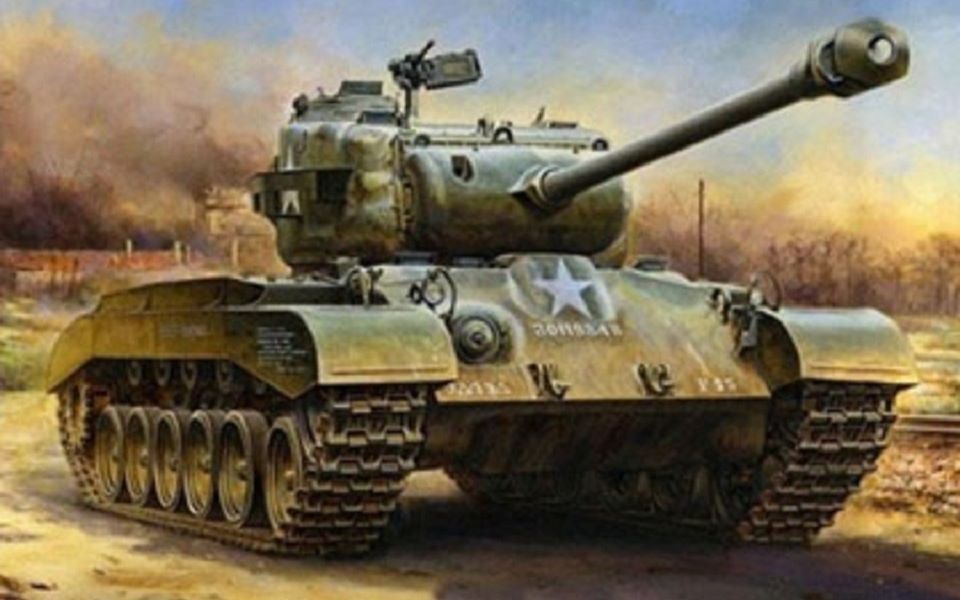 【坦克维修模拟器】二战稀少的坦克先锋 m26潘兴