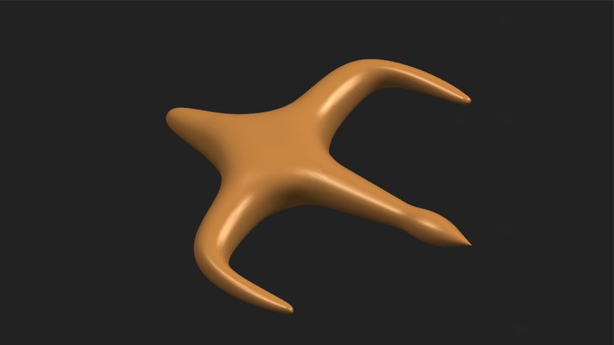 UG高级曲面造型 三叉面