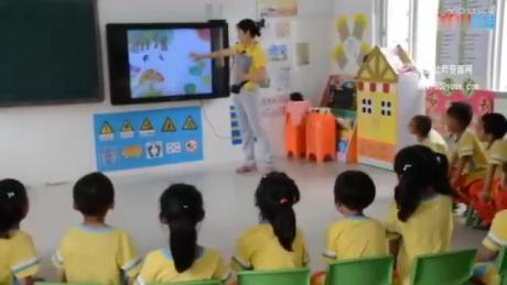 幼儿园大班语言课《动物的雨伞》动物的伞 公开课视频课件教案