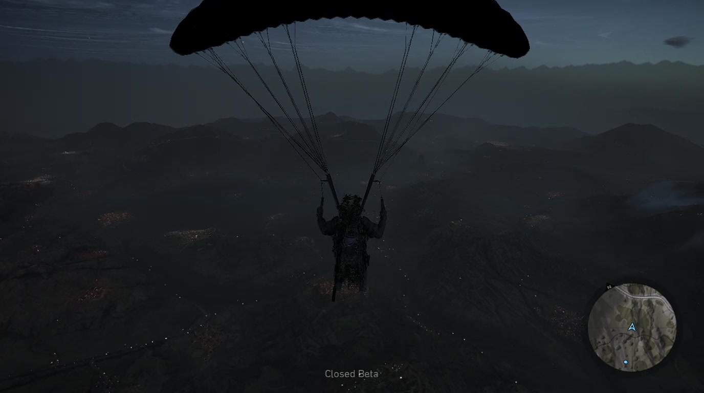 Ghost Recon® Wildlands 幽灵行动:荒野 封测版试玩 空中直升机跳伞