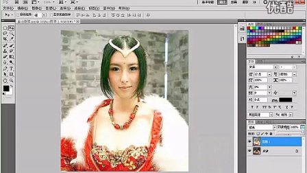 ps cs5合成ps安装ps合成教程 ps磨皮美白教程_标清1