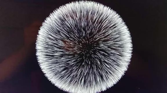 这个processing编写的程序,看了啥感觉?