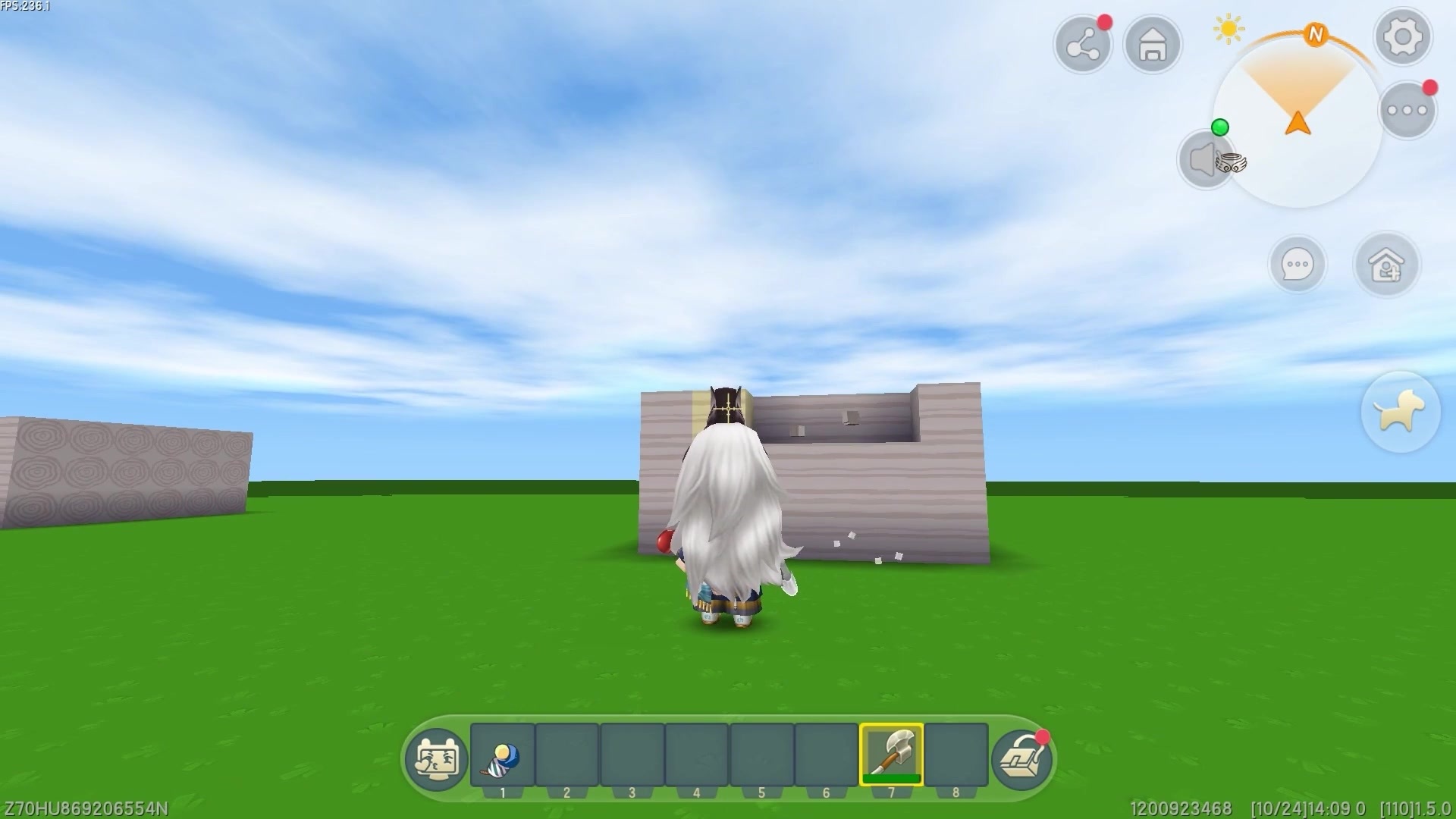 迷你世界:不同网速打游戏的区别,阿柒还没上线,我外卖都吃完了