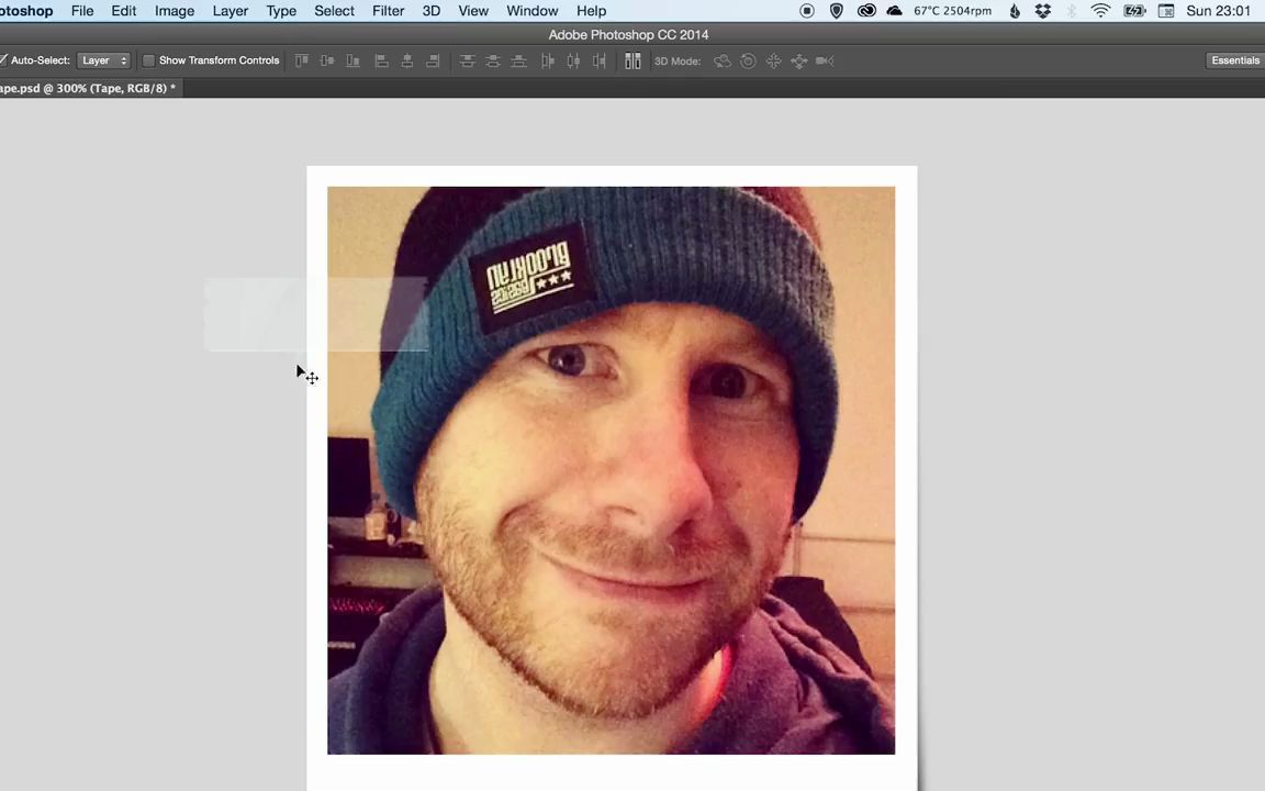 ps制作一个逼真的怀旧磁带效果教程!