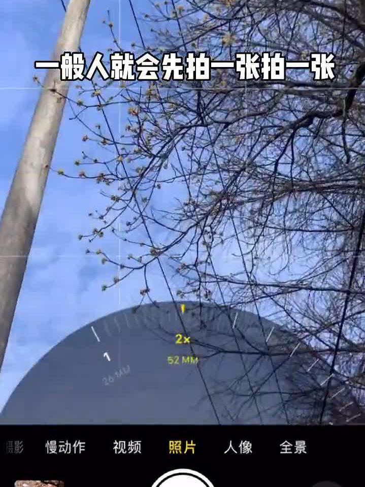 等到海枯鲸落你会奔向我手机摄影拍摄教程醒图