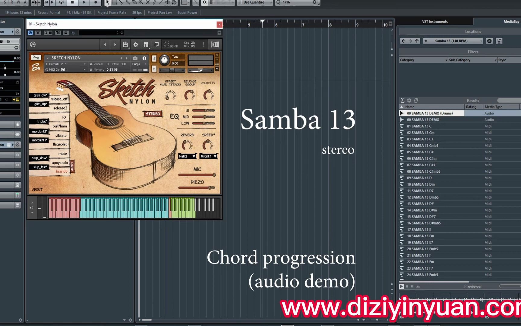 Sketch Samples Sketch Nylon KONTAKT的使用教程