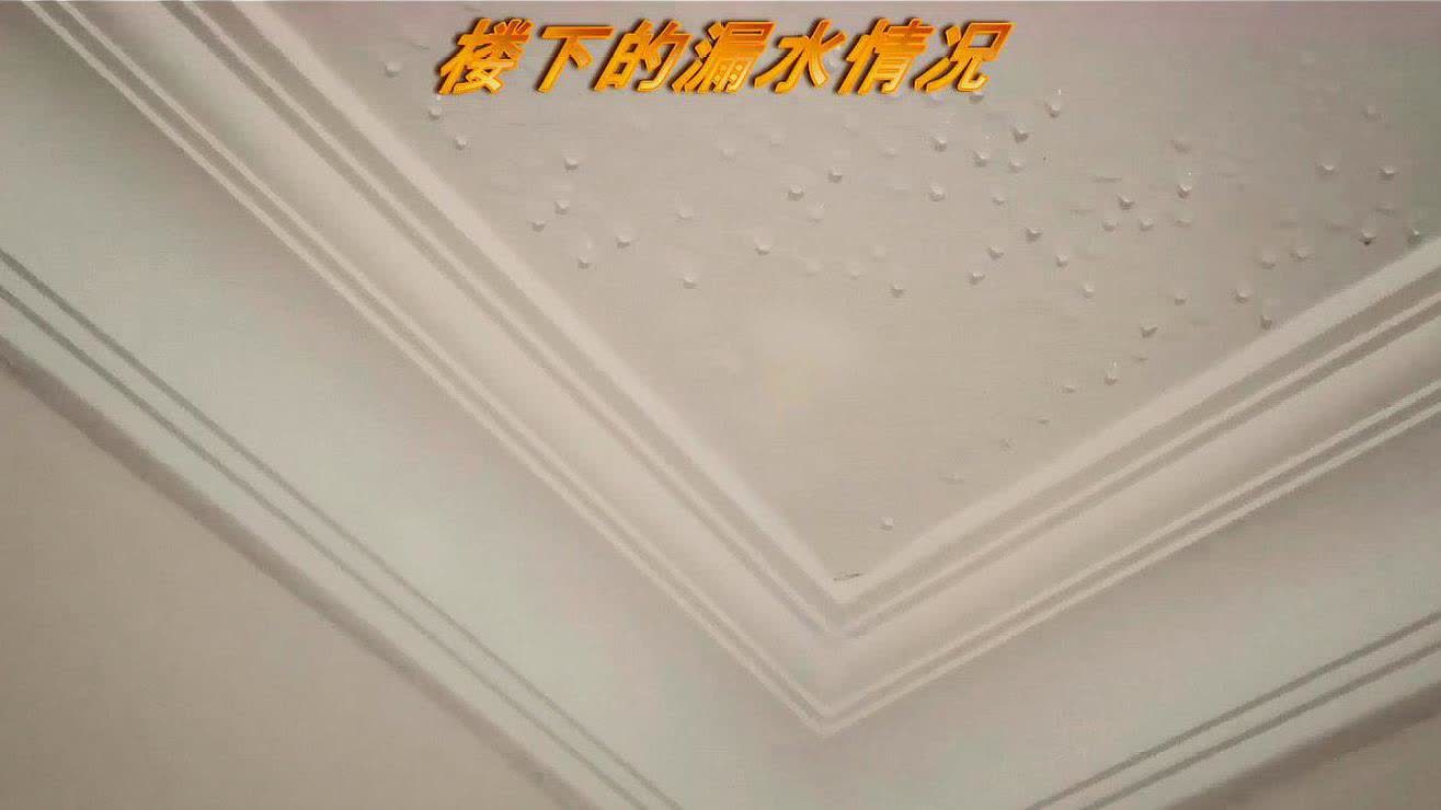 楼下天花板挂满水珠,经过老王检测,居然不是水管漏水!