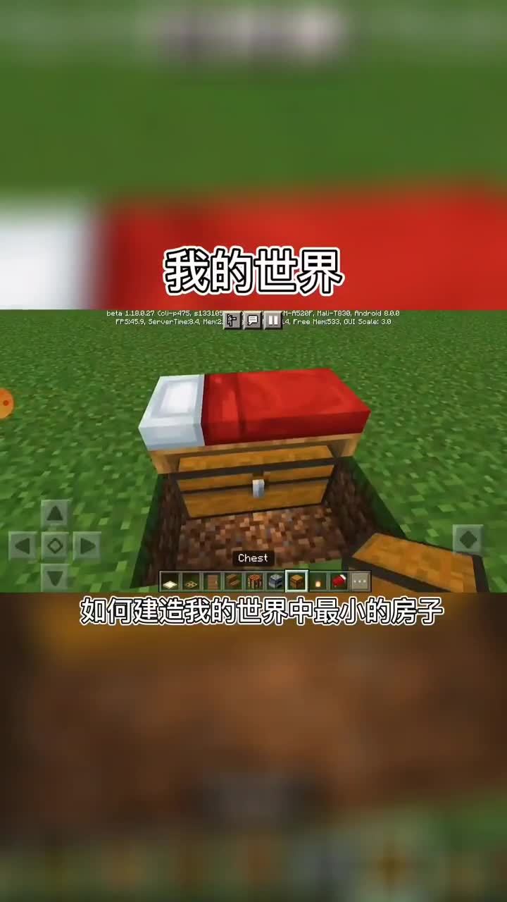 我的世界之搞笑:如何建造MC中最小的房子!