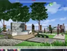 时进智慧学院 草图大师教程 庭院景观模型创建(上)-3