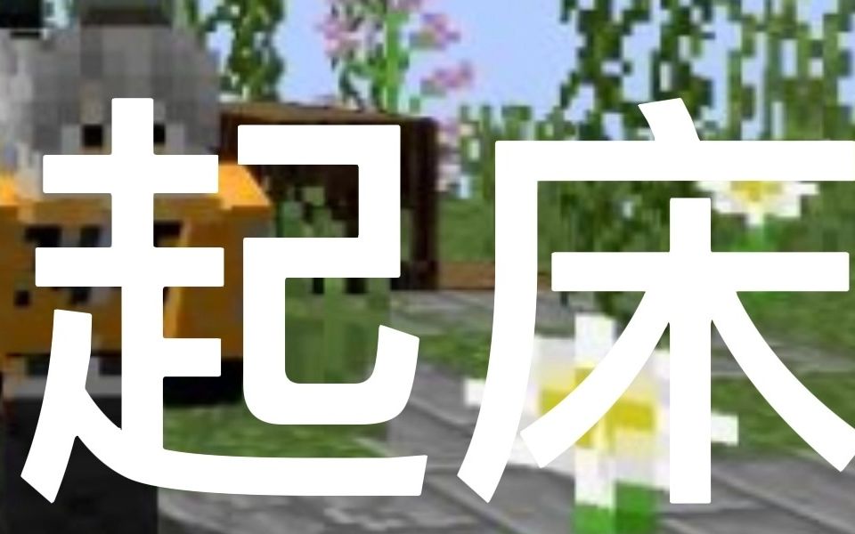 [Minecraft]我的世界击退起床,你 是 M A R S