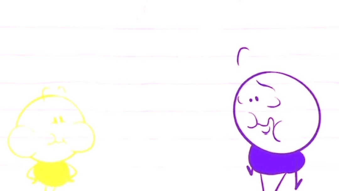 【咕咕叽叽】搞笑铅笔动画:铅笔小哥不能呼吸了