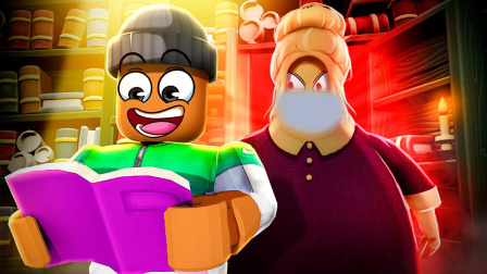   Roblox图书馆逃生模拟器:欢乐逃跑吧少年!