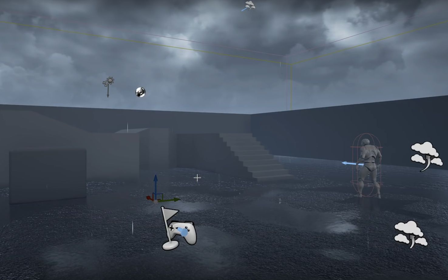 UE4 - Tutorial - Simple Rain Particles