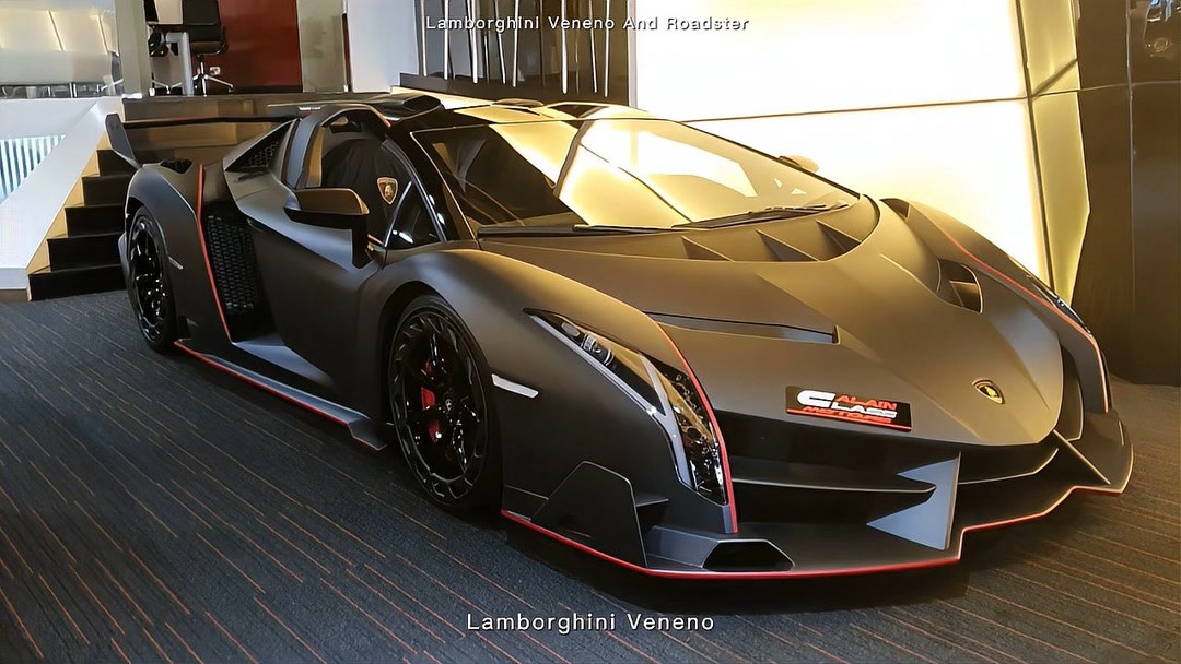 兰博基尼毒药,V12 6.5L 740P,零百提速仅2.8秒