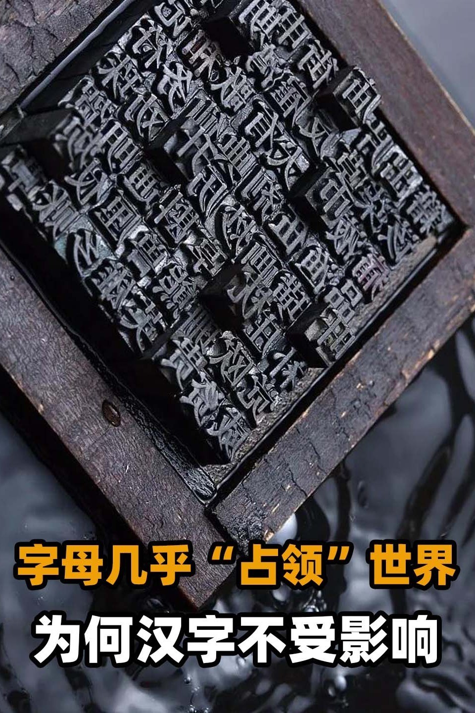 世界快被"字母"占领,为何汉字体系却不受影响?
