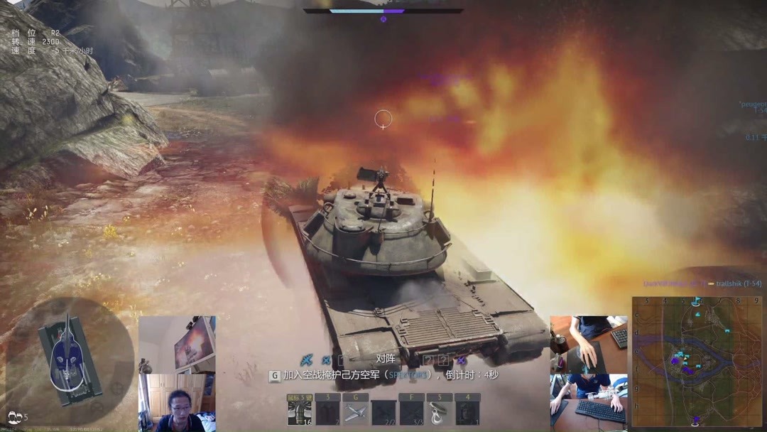 2018-9-12《战争雷霆》美国:M103重型坦克 陆战街机娱乐