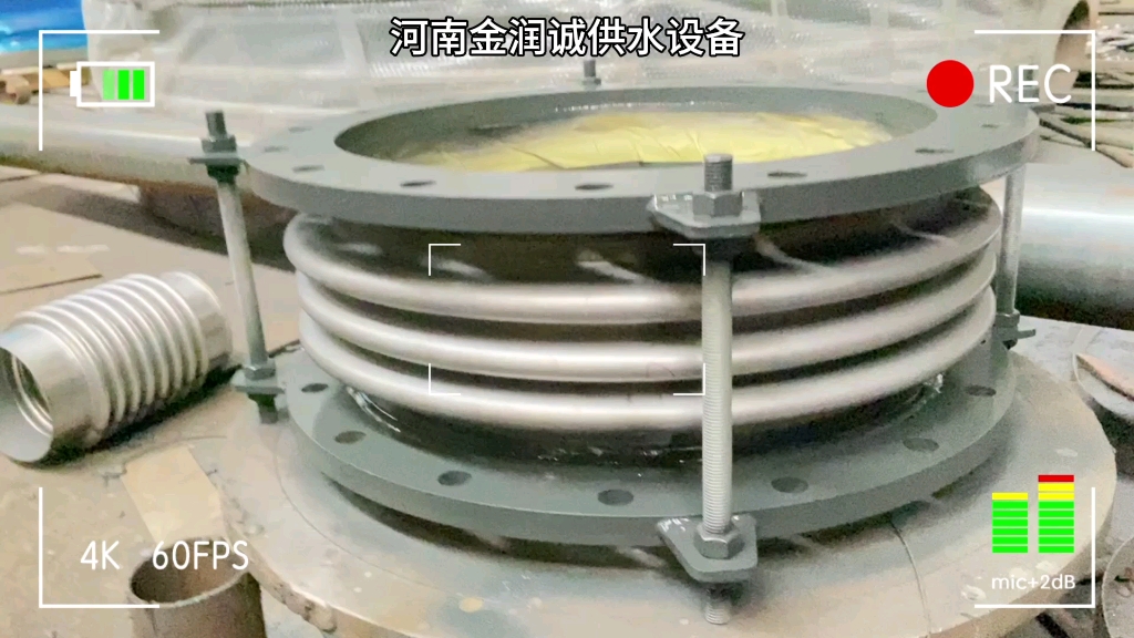 高炉粉尘管道膨胀节耐磨不锈钢波纹管补偿器+伸缩节厂家直销