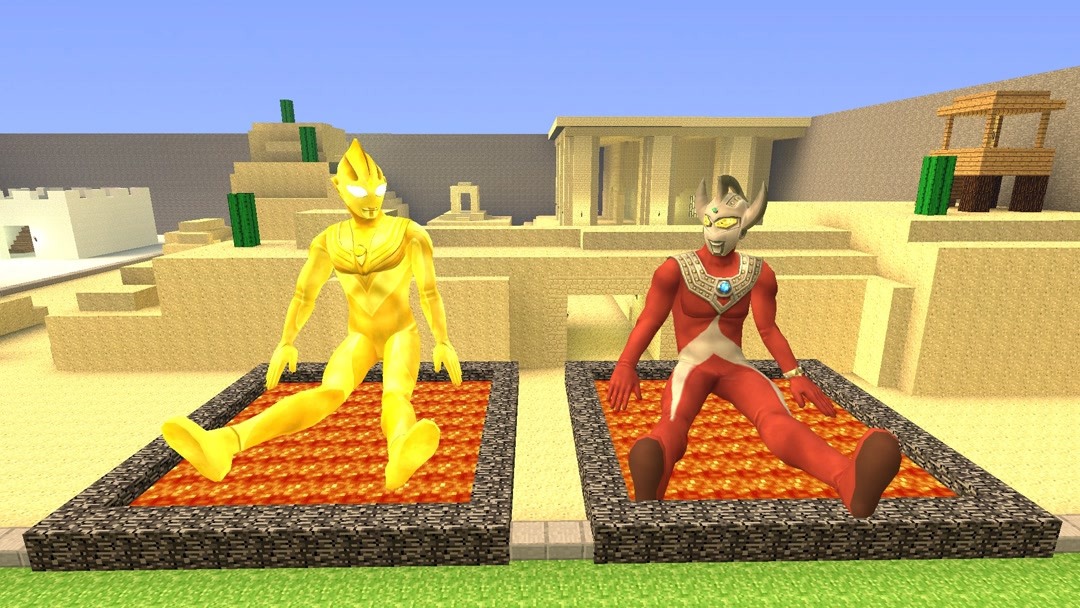 盖瑞模组:泰罗奥特曼和迪迦比赛谁能赢呢?