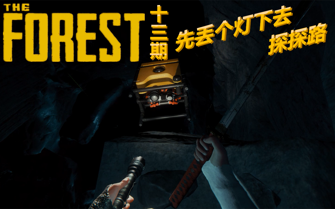 【城北徐公】The Forest 森林单人挑战No.13 洞穴探索
