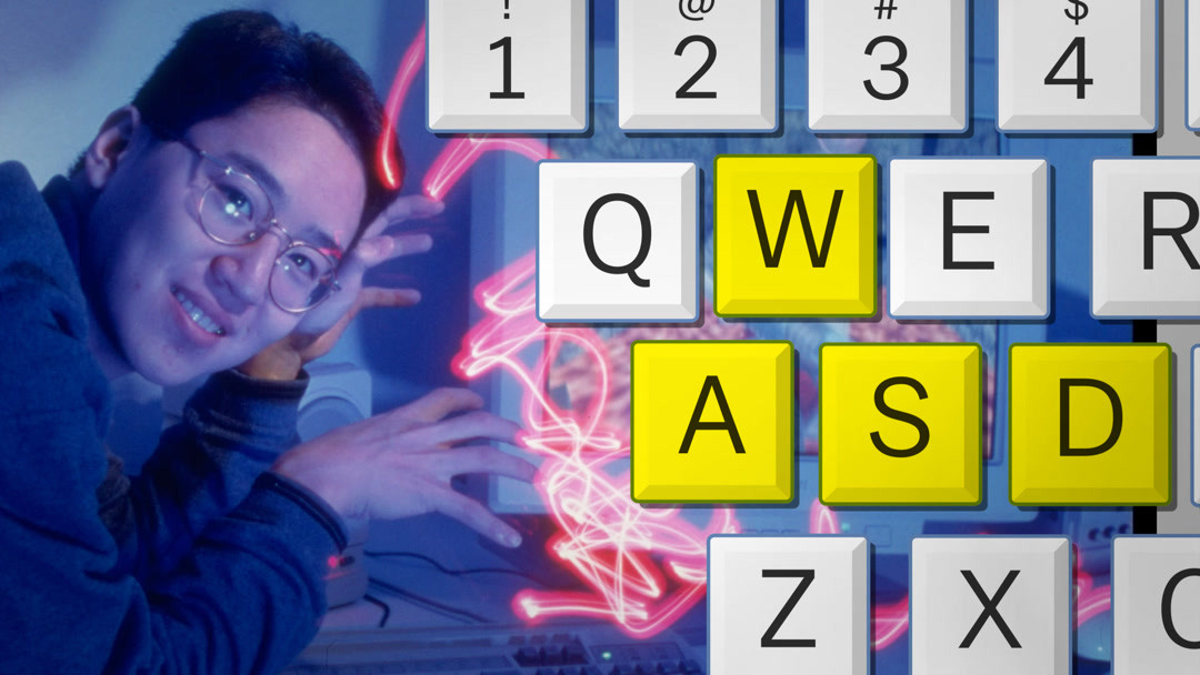 为什么很多PC游戏喜欢用WASD来做移动?